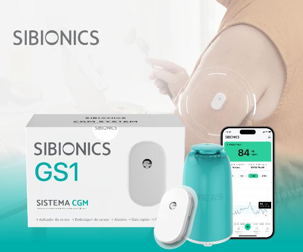 SIBIONICS CGM GS1 - Sistema de monitoramento contínuo de glicose