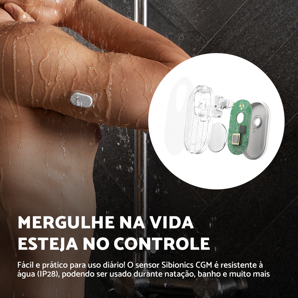 SIBIONICS CGM GS1 - Sistema de monitoramento contínuo de glicose